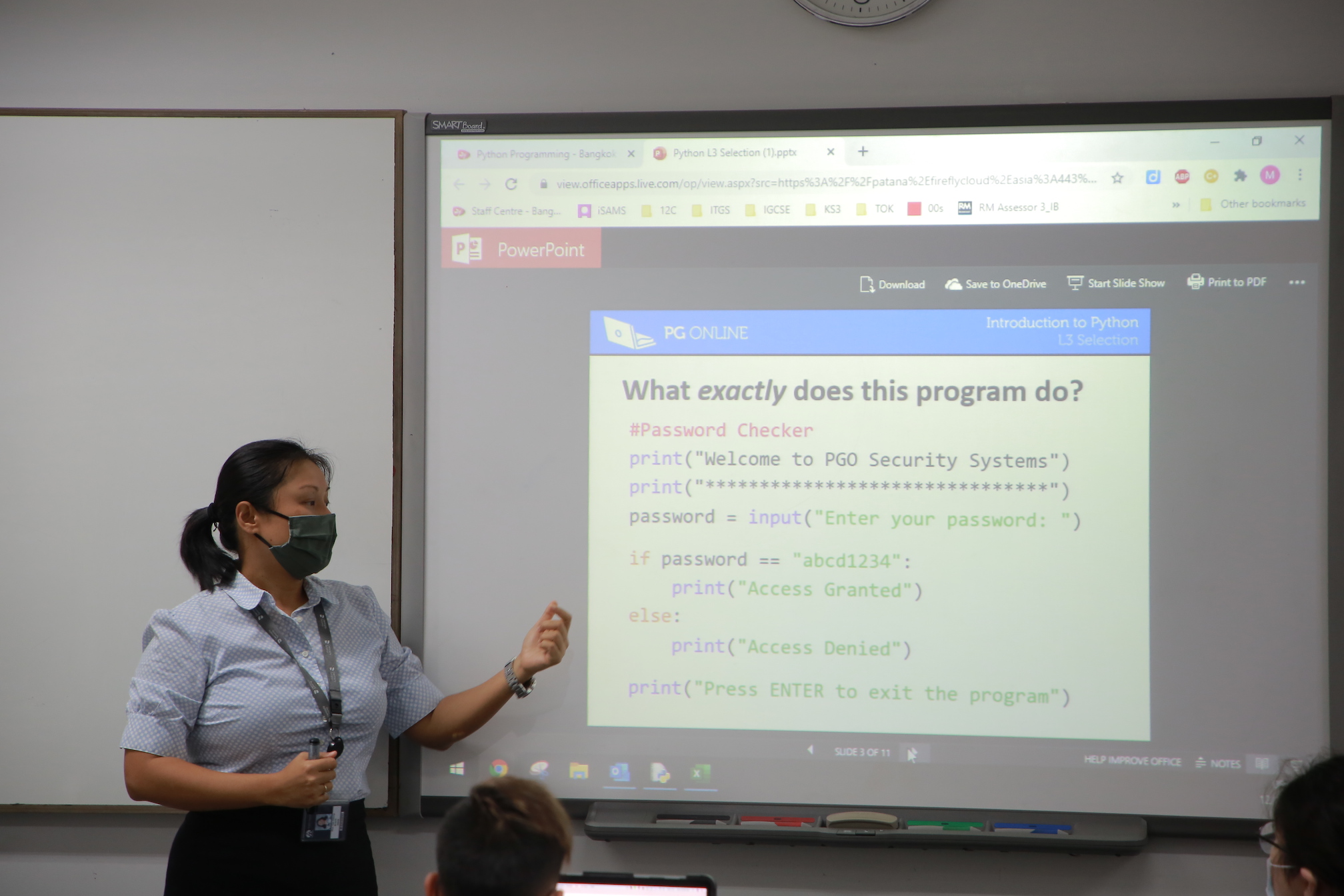 Year 8 Programming in Python - Bangkok Patana School