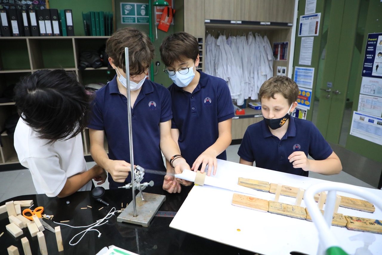 Year 8 Connected Learning with Year 12 - Bangkok Patana School