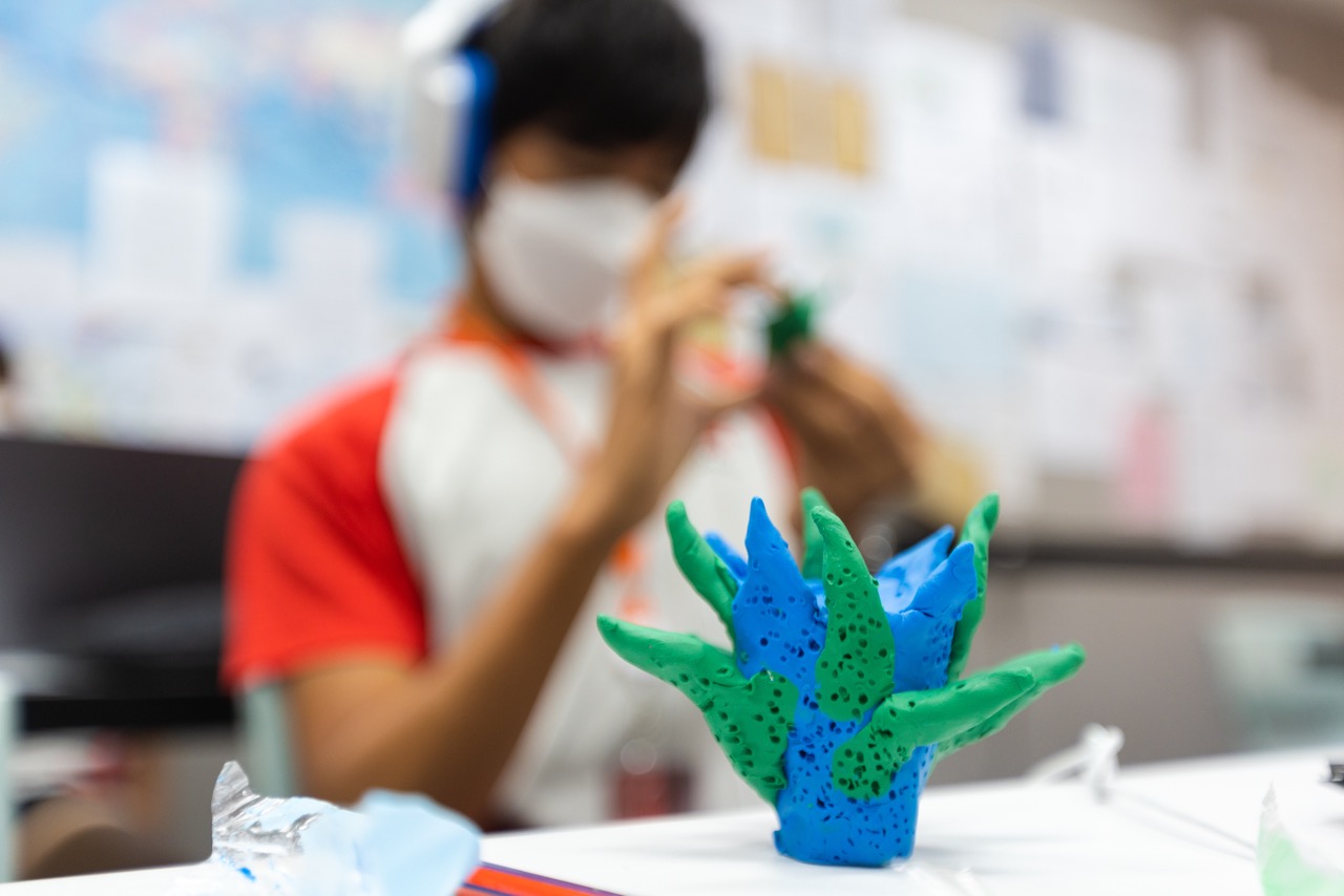 Coral Reef Models in Year 7 - Bangkok Patana School